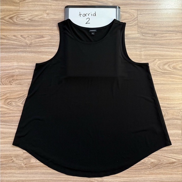 torrid | Tops | Torrid Flowy Basic Black Dress Tank Plus Size 2x | Poshmark